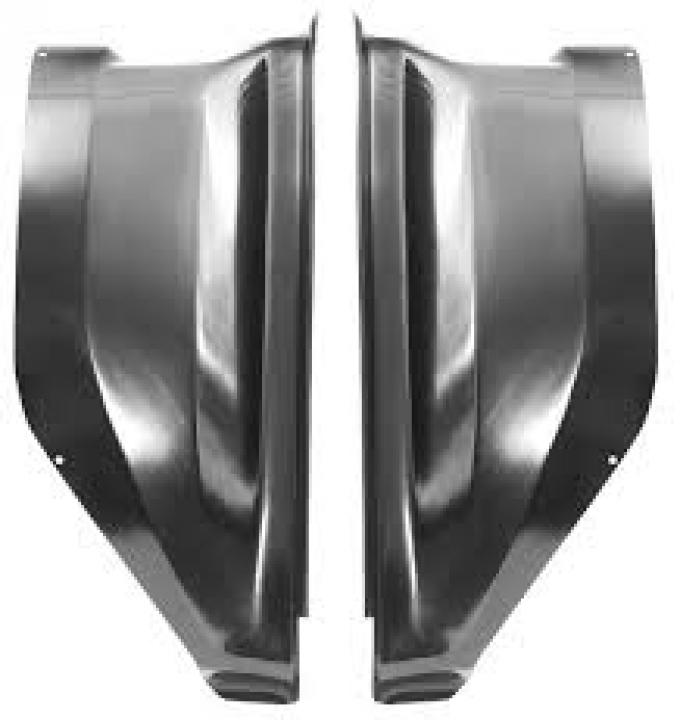 Chevelle Cowl Panels, Outer Front, 1968-1972