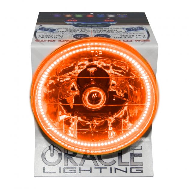 Oracle Lighting 5.75 Sealed Beam Powered Display, Amber 8066-005 ...