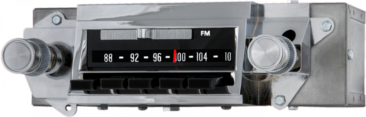 AAR 1966 Chevrolet Chevelle AM/FM Reproduction Radio with Bluetooth ...