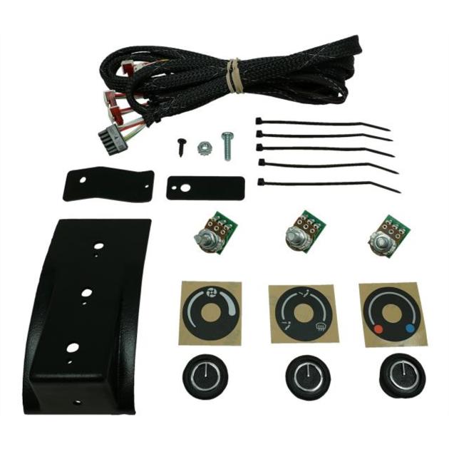 Vintage Air 1955-59 Chevrolet Pickup SureFit™ Control Panel Conversion Kit Standard 473258 ...