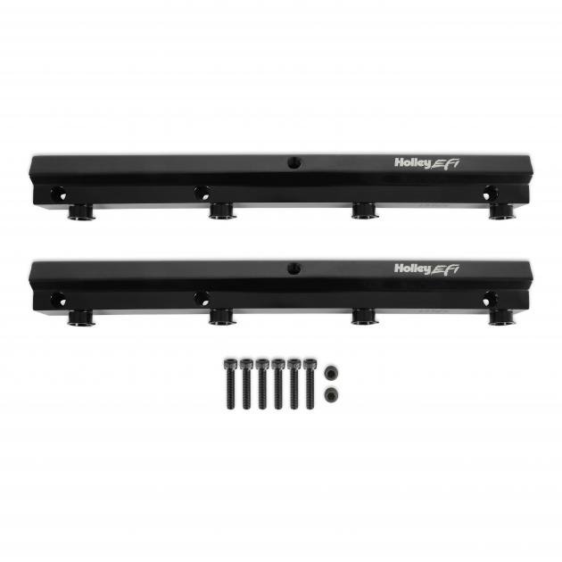 Holley EFI FUEL RAIL KIT, COYOTE HI-RAM & ULTRA LO-RAM 534-320 ...
