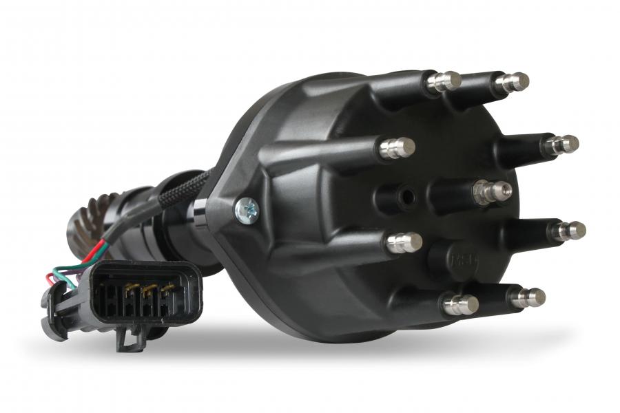 Holley EFI Dual Sync Oldsmobile Distributor, Black 565-206BK | Chevelle ...