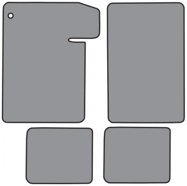 ACC 1964-1967 Chevrolet Chevelle Floor Mat 4pc (FM79F FM18R) Loop ...