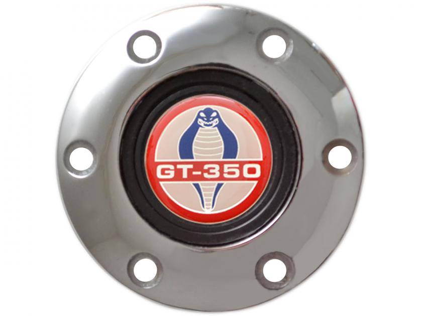 Volante S6 Series Horn Button Kit, Ford GT350, Chrome