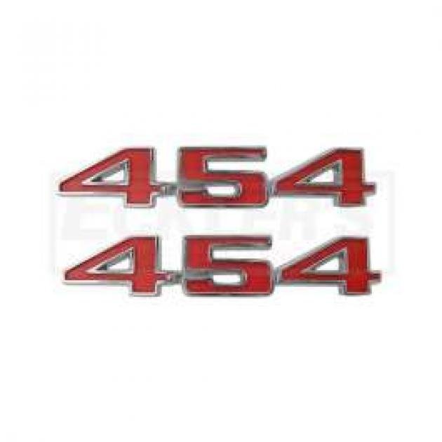 Chevelle & El Camino Fender Emblems, 454, 1970-1972 | Chevelle Depot