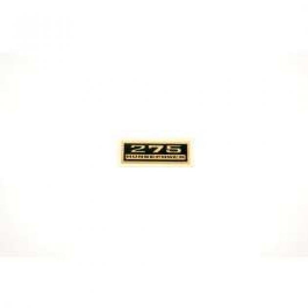 Chevelle Valve Cover Decal, 275 hp, 1964-1972 | Chevelle Depot