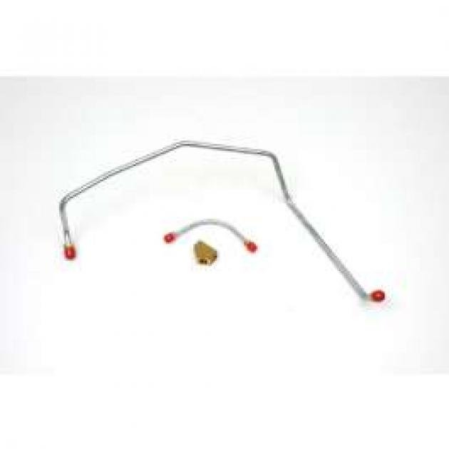 Chevelle Gas Lines, 3 Piece. With Y Block 396 375hp, 1969 | Chevelle Depot