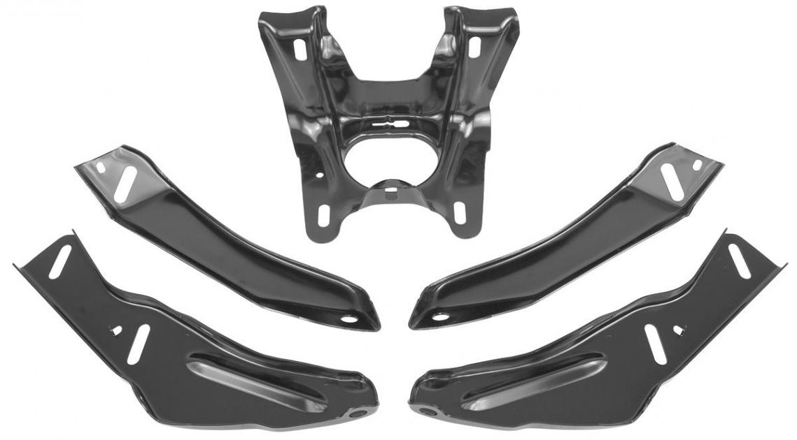 RestoParts Bumper Brackets, Rear, 1968 Chevelle, 5-PC CH26028 ...