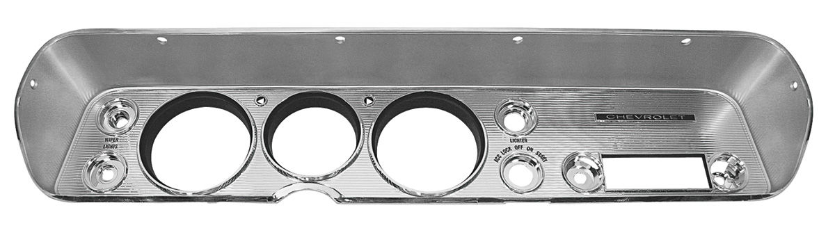 RestoParts Bezel, Dash, 1964 Chevelle/El Camino, w/o A/C CH20441 ...