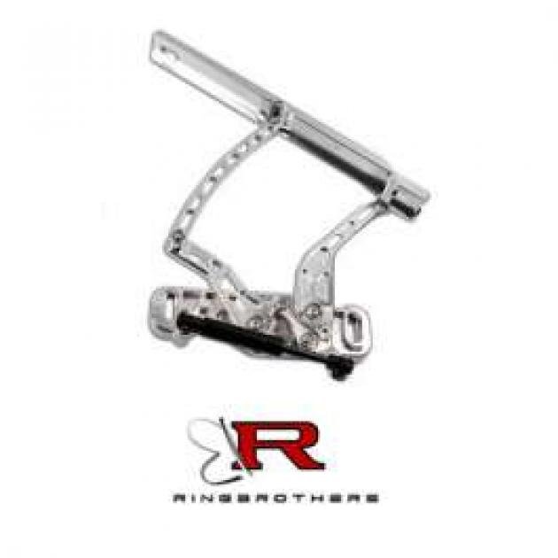 El Camino Hood Hinges,Billet Aluminum, Air Frame, Natural, With Steel ...