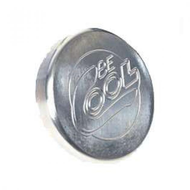 El Camino Radiator Cap, Billet, Round, Natural Finish, Be Cool ...