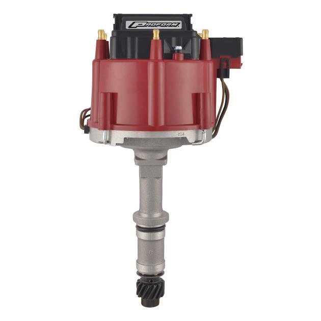 Proform HEI Distributor, Street/Strip, Built-In Coil, Red Cap, Buick ...