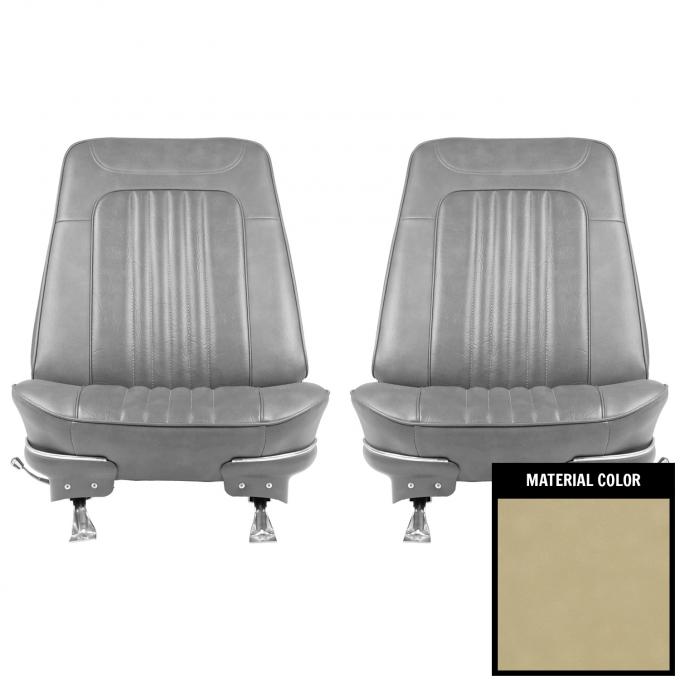 PUI Interiors 1971-1972 Chevrolet Chevelle Covert Pre-Assembled Front ...