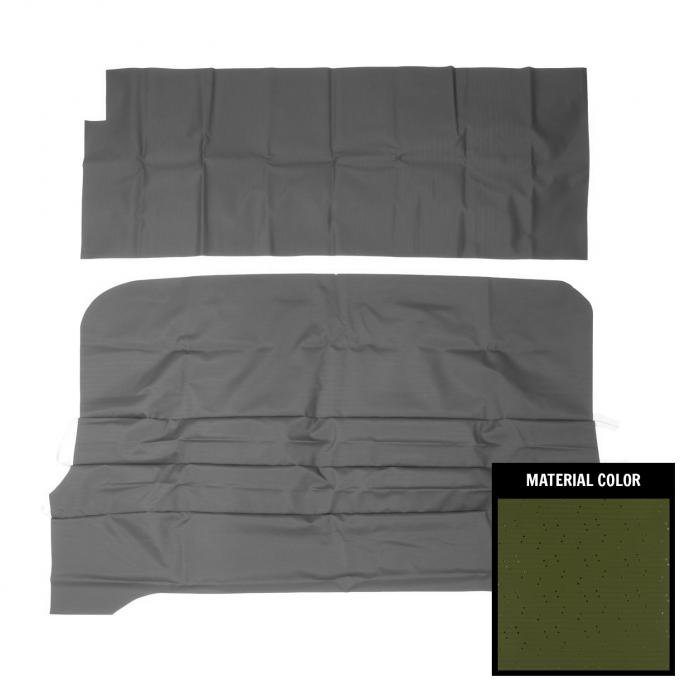 PUI Interiors 1968-1972 Chevrolet El Camino Dark Green Perforated ...