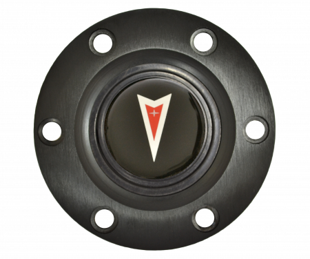 Volante S6 Series Horn Button Kit, Silver Super Sport, Black | Chevelle ...