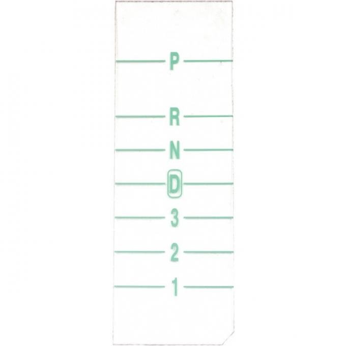 Chevelle Shift Indicator Lens, Center Console, Shifter Conversion ...