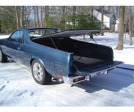 El Camino Tonneau Cover, Hatch Style, Black, 1964-1967 | Chevelle Depot