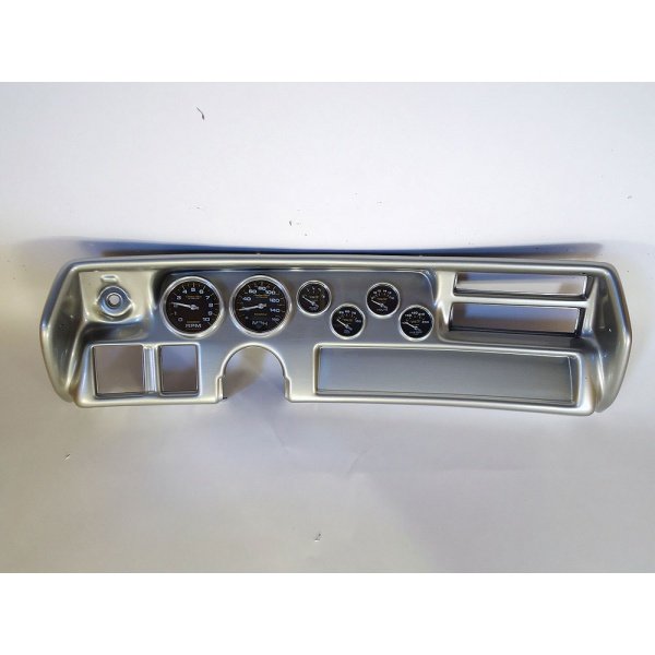 Chevelle Instrument Cluster Panel, Super Sport (SS) Style, Aluminum ...