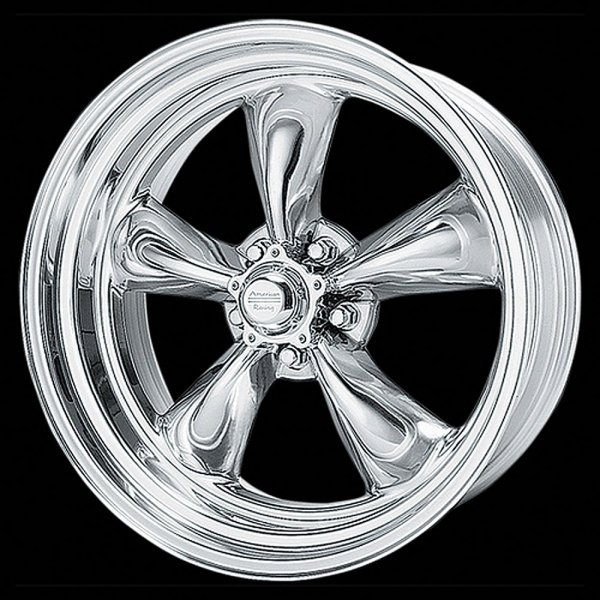 Chevelle Torq-Thrust II Wheel, Polished, 15 x 10, American Racing, 1964 ...