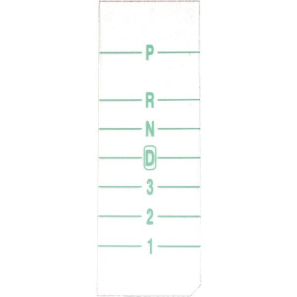 Chevelle Shift Indicator Lens, Center Console, Shifter Conversion ...