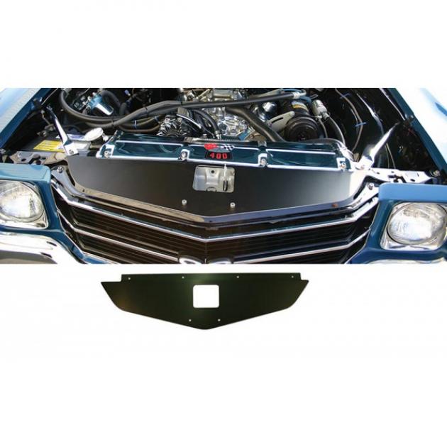 El Camino Core Support Filler Panel, Black Anodized, 1970-1972 ...