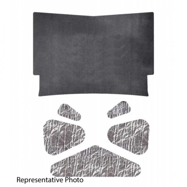 Chevelle Under Hood Cover, Quietride AcoustiHOOD, 3-D Molded, With Logo ...