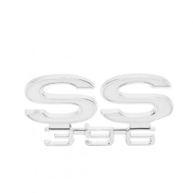 Trim Parts 66 Chevelle Rear Panel Emblem, SS 396, Each 4311 | Chevelle ...