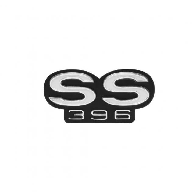 Trim Parts 67 Chevelle Rear Panel Emblem, SS 396, Each 4405 | Chevelle ...