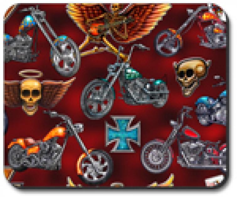 Choppers & Skulls Mouse Pad | Chevelle Depot