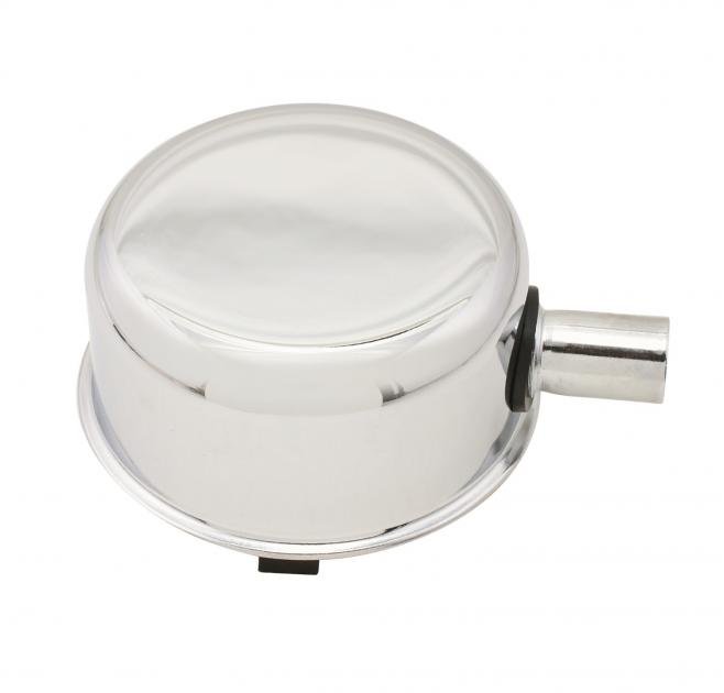 Mr. Gasket Oil Filler Cap with PCV Tube, Chrome 2063 | Chevelle Depot