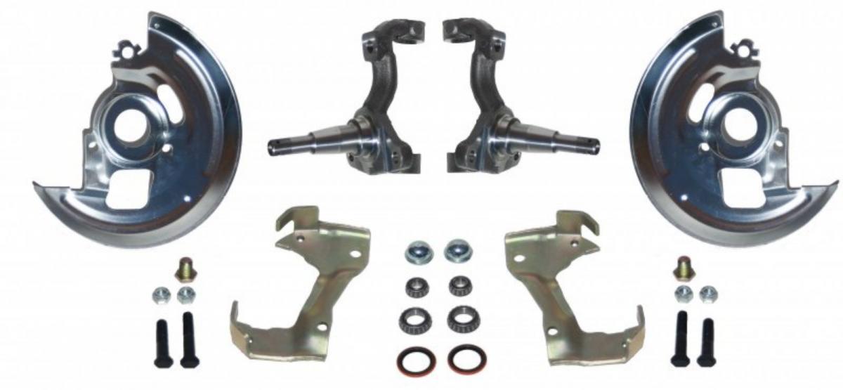 Leed Brakes Includes spindles, brackets, splash shields, bearings and ...