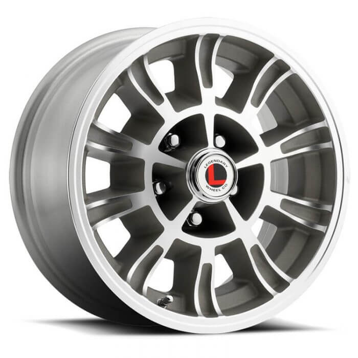 Legendary Wheels 1964-1973 Ford Mustang 15x7 Legendary GT6 Wheel 5 on 4 ...