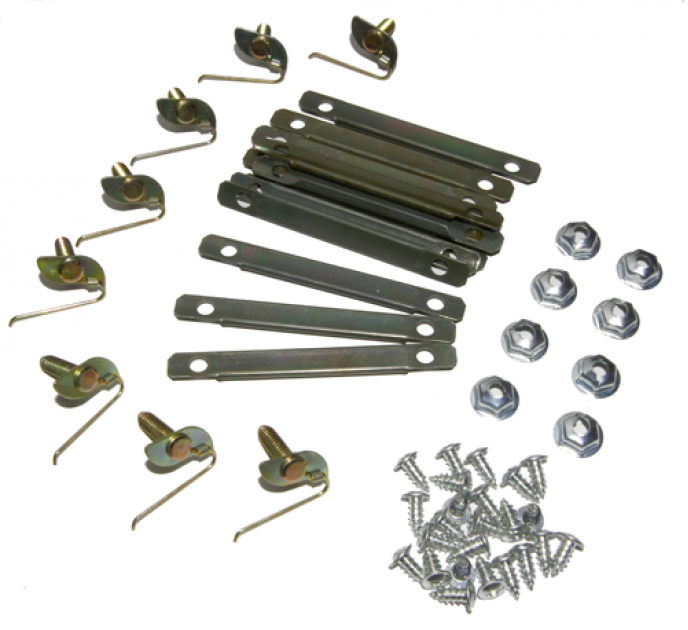 Chevelle Vinyl Top Molding Clip Kit, Correct Style, 1966-1967 ...