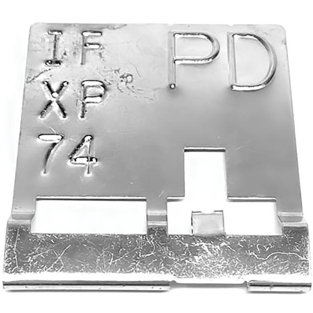 OER 1970 Pontiac GTO, LeMans, Tempest, Radiator Tag, Code PD (IF, XP ...