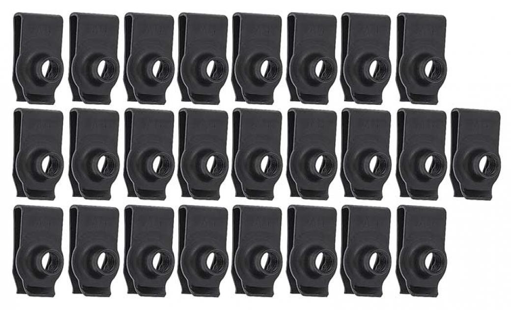 Redline Restomotive® 25 Piece Extruded U-Nut Set 6-1.00mm P.R. .80mm ...