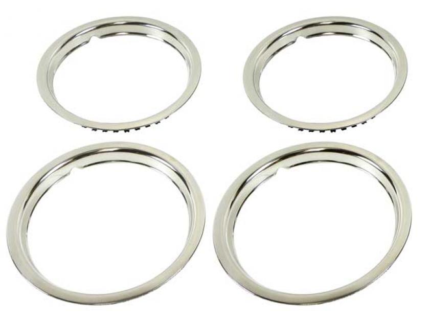 OER 1967-1988 GM, Rally Wheel Trim Ring, 15" x 6", 15" x 7", Stainless ...