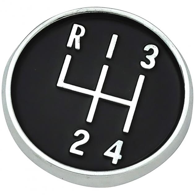 OER 1964-72 Buick, Skylark, Gran Sport, GS, Console Emblem, 4-Speed ...