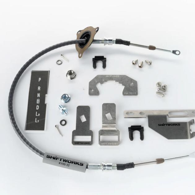 Shiftworks 1966-67 GTO / LeMans Factory Shifter Conversion Kit - TH200 ...